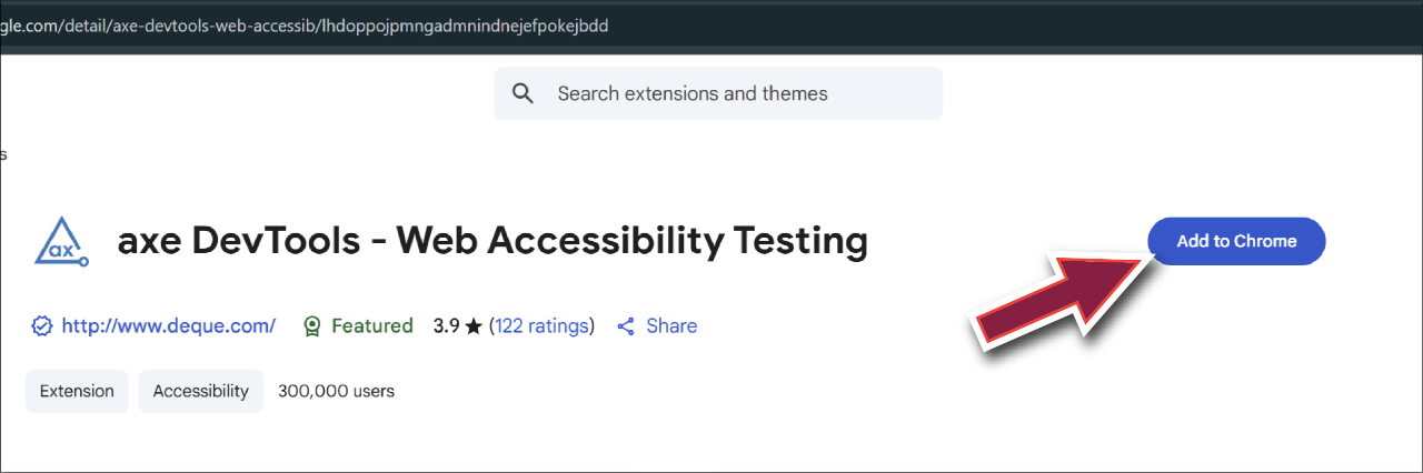 axe DevTools Install Guide | Engineering Information Technology | Virginia Tech
